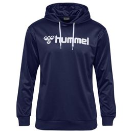 Hummel Kapuzenpullover Hmllogo Erwachsene in MARINE | Gr.: XL