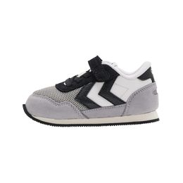Hummel Elastische Schn&uuml;rsenkel Sneaker Reflex Multi Kinder in ALLOY | Gr.: 19