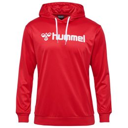 Hummel Kapuzenpullover Hmllogo Erwachsene in TRUE RED | Gr.: XXL