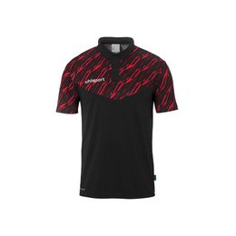 Uhlsport POLO SHIRT Progressive 28 in schwarz/rot | Gr.: 152