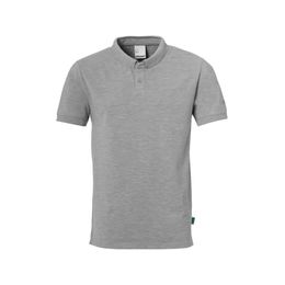 Uhlsport POLO SHIRT Essential Prime in dark grau melange | Gr.: 164