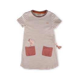 Sigikid Kleid Savanne in Creme-Braun geringelt | Gr.: 122