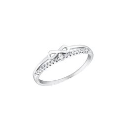 Amor Ring Silber 925, rhodiniert in Silber | Gr.: 16-dot-5