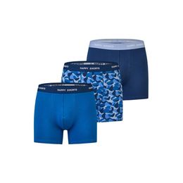 Happy Shorts Trunk Jersey in Blau/Camouflage | Gr.: L