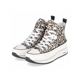 Rieker Schn&uuml;rstiefel in beige | Gr.: 38