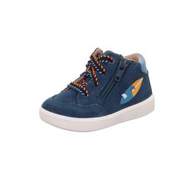 Superfit Sneaker High SUPIES in Blau/Hellblau | Gr.: 28