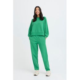 b. young BMMMILLE CROPPED SWEAT Oneck Sweat in Leprechaun | Gr.: M