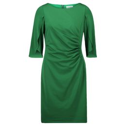 Vera Mont Jerseykleid mit 3/4 Arm in Green Meadow | Gr.: 42