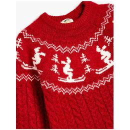 KOTON Sweater in Rot | Gr.: 6-8 Jahre