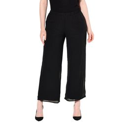 Ulla Popken Schlupfhose in schwarz | Gr.: 46-48