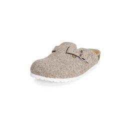 vitaform Wollfilz Clogs in beige-meliert | Gr.: 38
