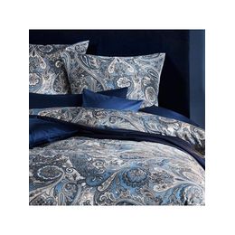 Traumschlaf Bettw&auml;sche in indigo | Gr.: 200x220 (2x 80x80 cm)