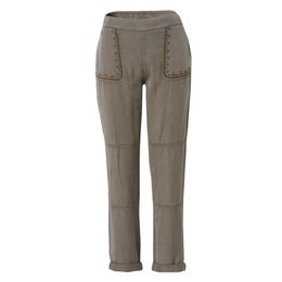 KOROSHI Lange jogginghose. in khaki | Gr.: 36
