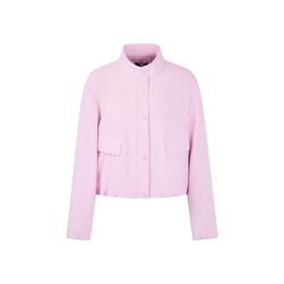 Marc Cain COLLECTIONS Jacke mit kleinem Stehkragen in Pink Tulle | Gr.: 44