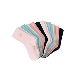 Schiesser Socken 10er Pack in Rosa | Gr.: 23-26