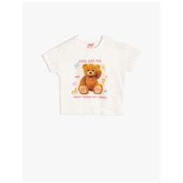 KOTON T-shirt in Ekru | Gr.: 74/80