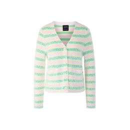 Marc Cain COLLECTIONS Boucl&eacute;-Cardigan in Bright Jade | Gr.: 44