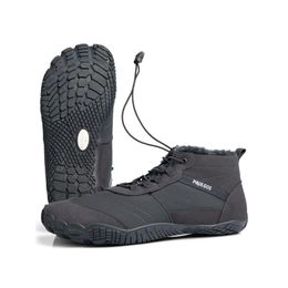 PAULGOS Winterbarfu&szlig;schuhe, unisex, Gr&ouml;&szlig;e 37-47 in 3 Farben in Grau | Gr.: 41