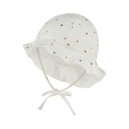 Sterntaler Sonnenhut Punkte in wei&szlig; | Gr.: 49 cm