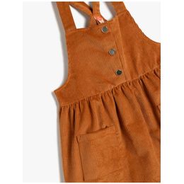 KOTON Kleid in Braun | Gr.: 4-6 Jahre