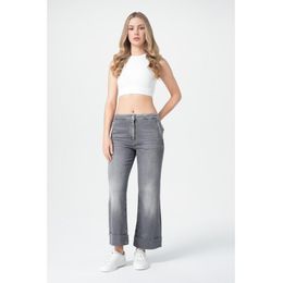 M.O.D. M.O.D Nele Wide Leg Deco Grey | Gr.: W27/L32