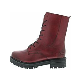 Remonte Schn&uuml;r-Stiefeletten f&uuml;r Damen in dunkelrot | Gr.: 40