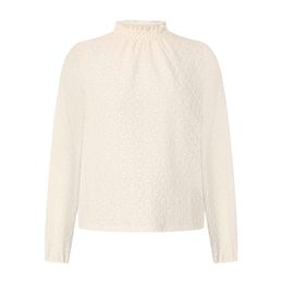 Zero Bluse mit Lochmuster in Eggnog | Gr.: 42