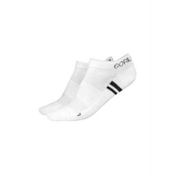 Gorilla Wear Viertelsocken - 2-pack - Wei&szlig; | Gr.: 39-42