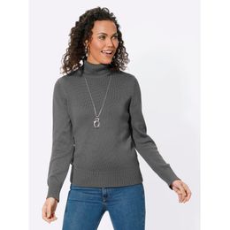 WITT WEIDEN Pullover in grau-meliert | Gr.: 36