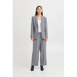 Ichi Blazer IHSARLA Tight fit in Grey melange | Gr.: 38