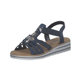 Rieker Keilsandaletten in jeans | Gr.: 40