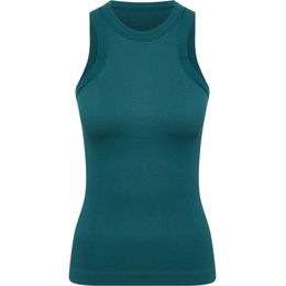 Hummel Top "Pulse Seamless Rib W Tank Top" in Gr&uuml;n | Gr.: M