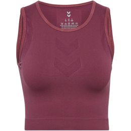 Hummel Sport-BH "Hiit Seamless W Top" in Lila | Gr.: S