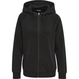 Hummel Rei&szlig;verschluss Kapuzenpullover Hmlred Damen in BLACK | Gr.: L
