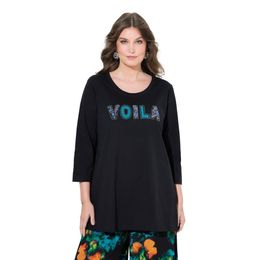 MIAMODA Shirt in schwarz | Gr.: 42