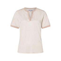 More & More More & More stylishes Kurzarmshirt in powder creme | Gr.: 34