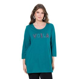 MIAMODA Shirt in tealblau | Gr.: 58