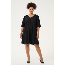 Kaffe curve Kleid KCgabbi A-shape in Black Deep | Gr.: 48
