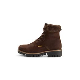 Camel Active Lederschuh mit Seitenzipper in Braun | Gr.: 36