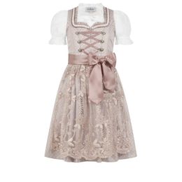 N&uuml;bler N&uuml;bler Kinderdirndl 3-teilig Stella in Taupe | Gr.: 116