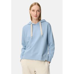 Camel Active Hoodie aus reiner Baumwolle in Hellblau | Gr.: M