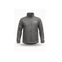 PAULGOS Herren Regenjacke Funktionsjacke in Dunkelgrau | Gr.: S