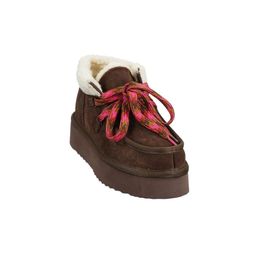 BIOSOFT Hausschuhe Winterboots Bootee in Chocolate | Gr.: 41