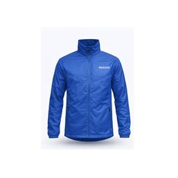 PAULGOS Herren Regenjacke Funktionsjacke in Blau | Gr.: S