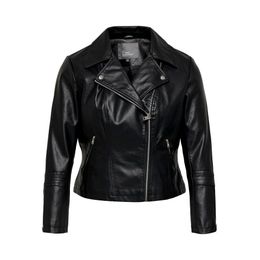 Only Carmakoma Bikerjacke in Black | Gr.: 42