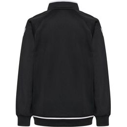 Hummel Kinder Trainingsjacke "Core 2.0 Track Zip Jacket" in Schwarz | Gr.: 128