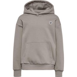Hummel Kinder Sweatshirt "Loose Hoodie Bee" in Grau | Gr.: 46-52