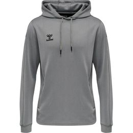 Hummel Verstellbare Taille Kapuzenpullover Hmlcore Erwachsene in GREY MELANGE | Gr.: M
