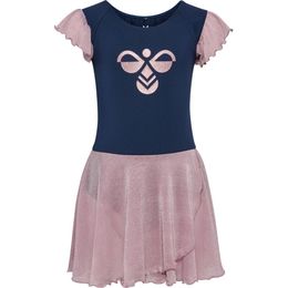 Hummel Kinder Trainingsanzug "Mix Glitter Dress" in Schwarz | Gr.: 140