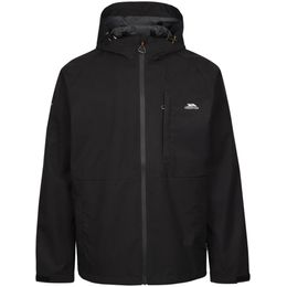 Trespass Regenjacke "Ferryhill Outdoor Jacket" in Schwarz | Gr.: XL